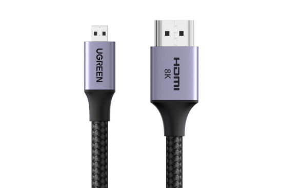 UGREEN Cable Micro HDMI to HDMI 8K 15517 2m,BB - Paul Morger AG Bürocenter