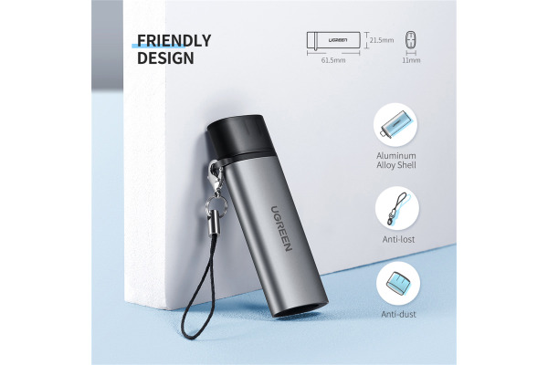 UGREEN Dual Card Reader USB-C 3.0 50704 SD,TF,BB - Paul Morger AG ...