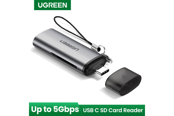 UGREEN Dual Card Reader USB-C 3.0 50704 SD,TF,BB - Paul Morger AG ...